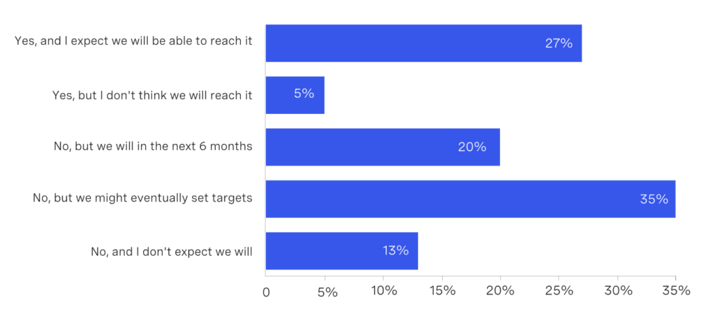 Genuine Commitment and Explicit Net Zero Targets
